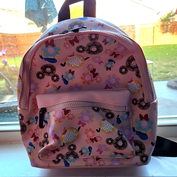 Bioworld | Bags | New Mickey Mouse Doughnut Mini Backpack | Poshmark